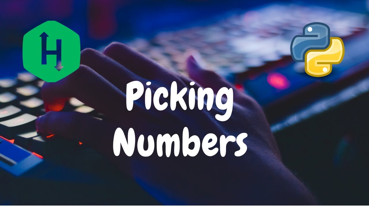 28 Picking Numbers Implementation Hackerrank Solution Python
