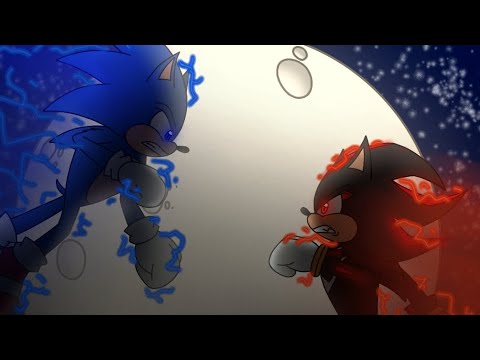 Sonic Vs Shadow Sonic Movie 3 Speedpaint Youtube