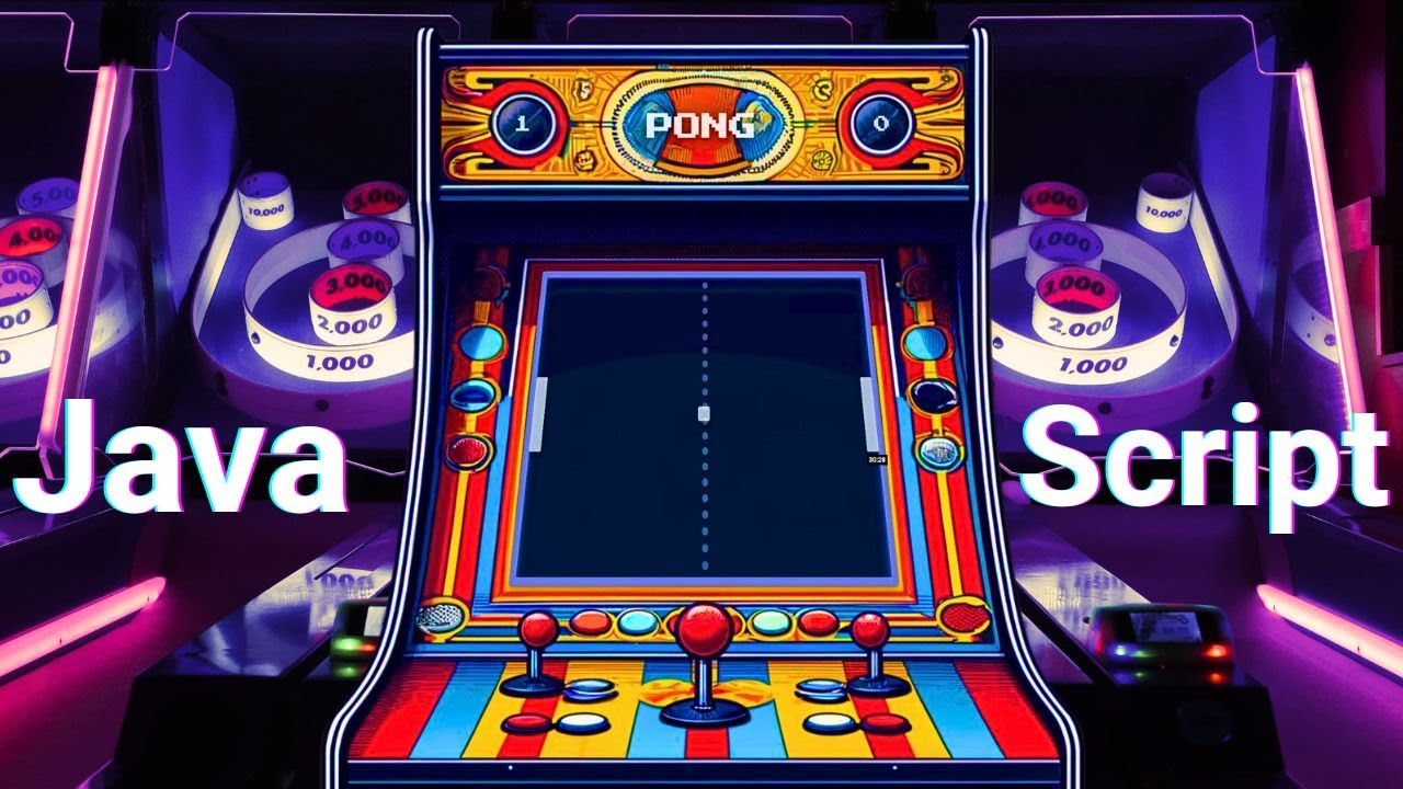 Build An Arcade Pong Game With Javascript Youtube