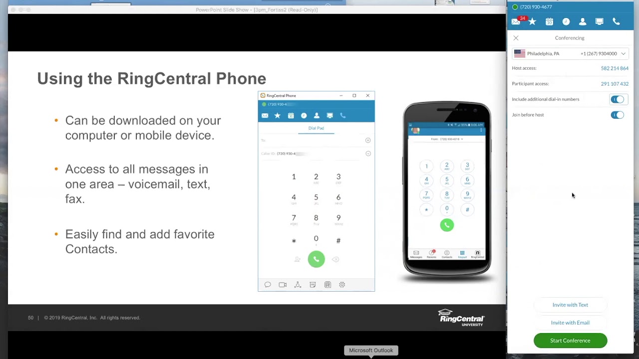 Audio Conference Bridge Ringcentral Tutorial Youtube