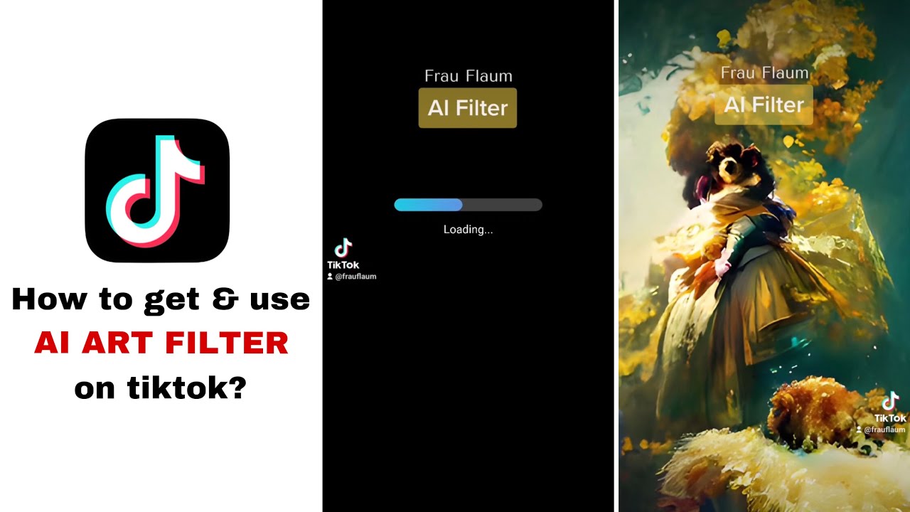 How To Get Ai Art Filter On Tiktok How To Use Ai Art Filter On Tiktok