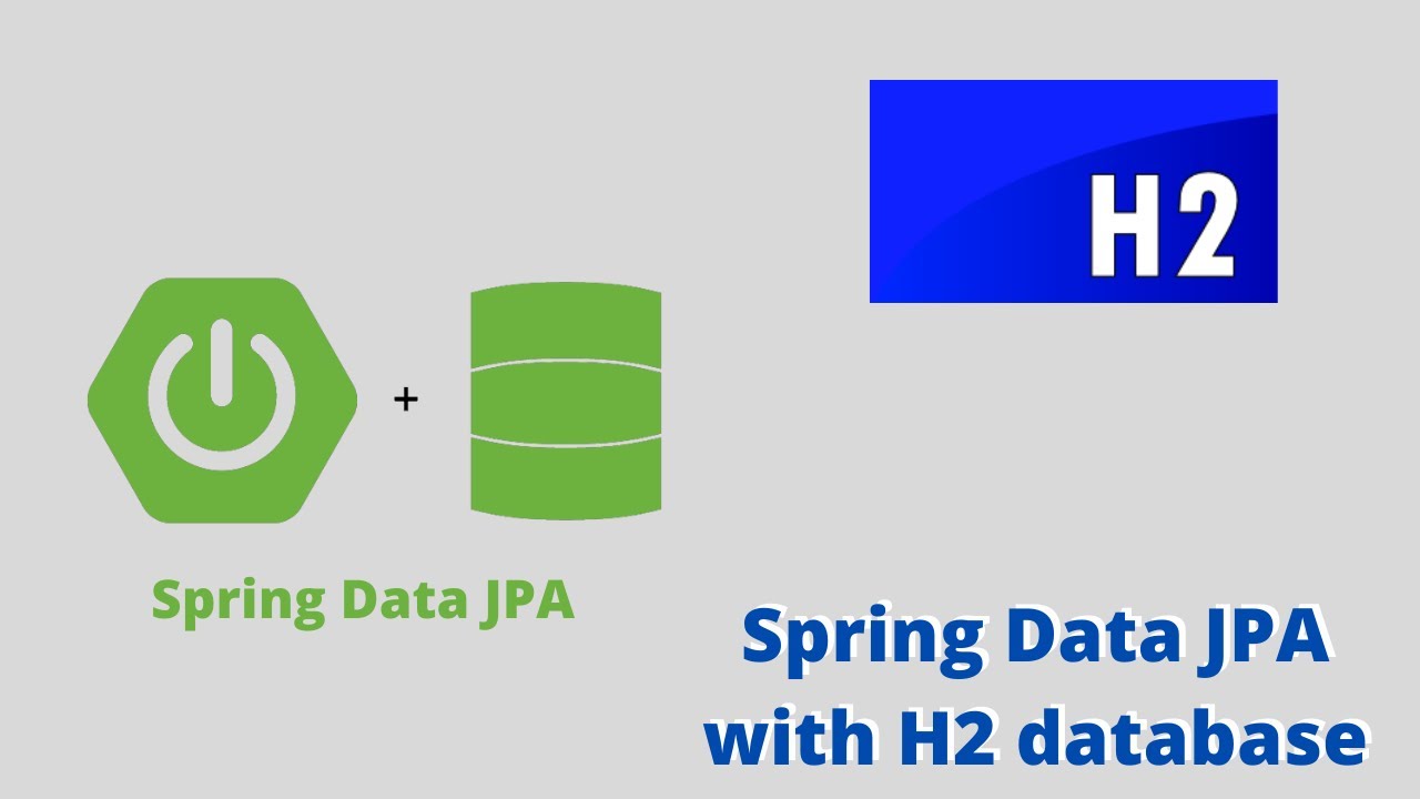 Spring Boot Spring Data Jpa And H2 Database Youtube