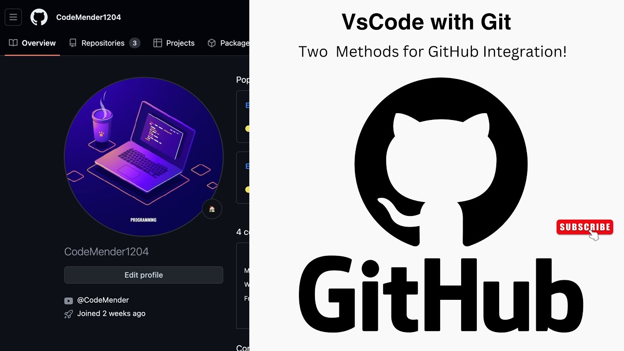 Vscode With Git Two Efficient Methods For Github Integration