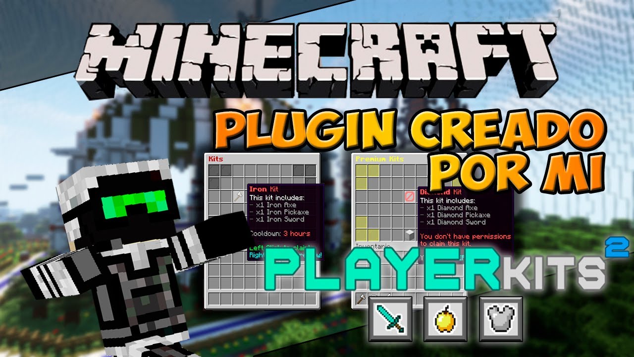 Plugin De Minecraft Creado Por Mi Playerkits 2 Kits Avanzados En