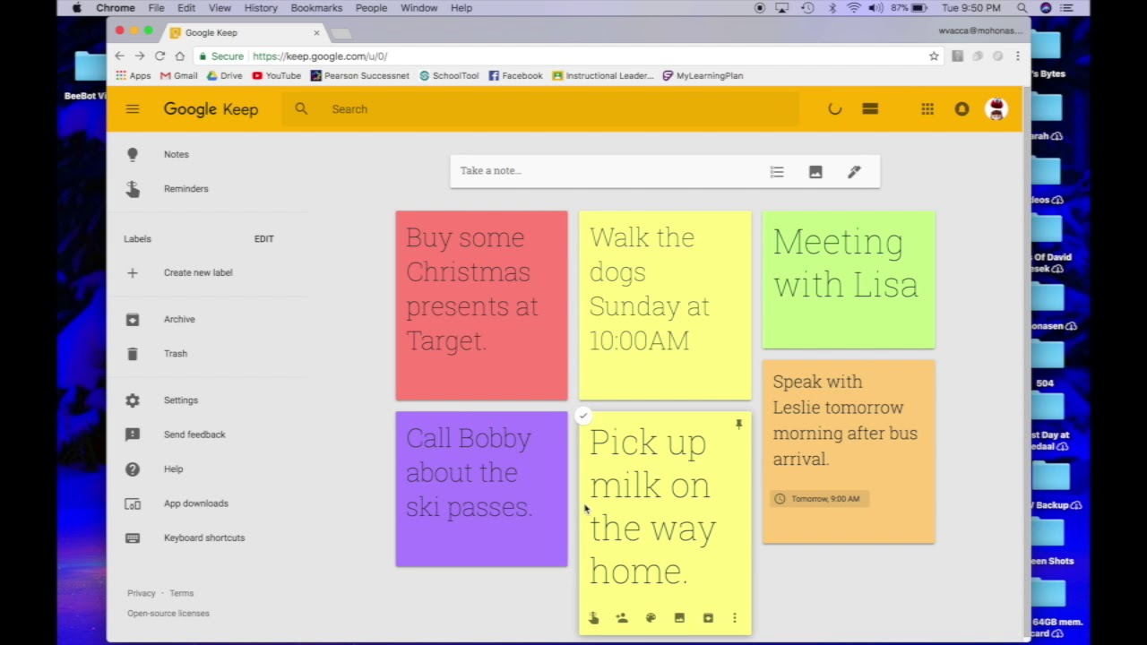 Google Keep Tutorial How To Use Google Keep Youtube