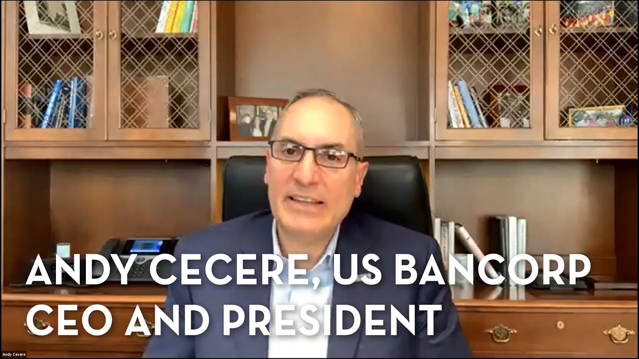 1st Tuesday Us Bancorp Ceo And President Andy Cecere Youtube