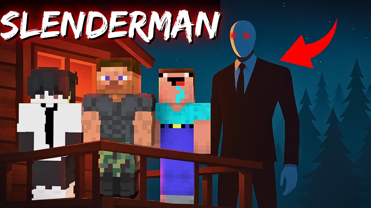 We Trapped Slenderman In Minecraft 亞 Youtube