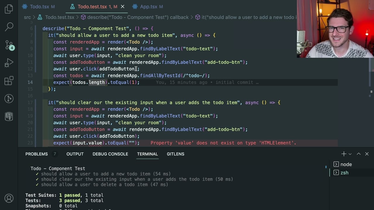 How I Like To Test My React Components Youtube