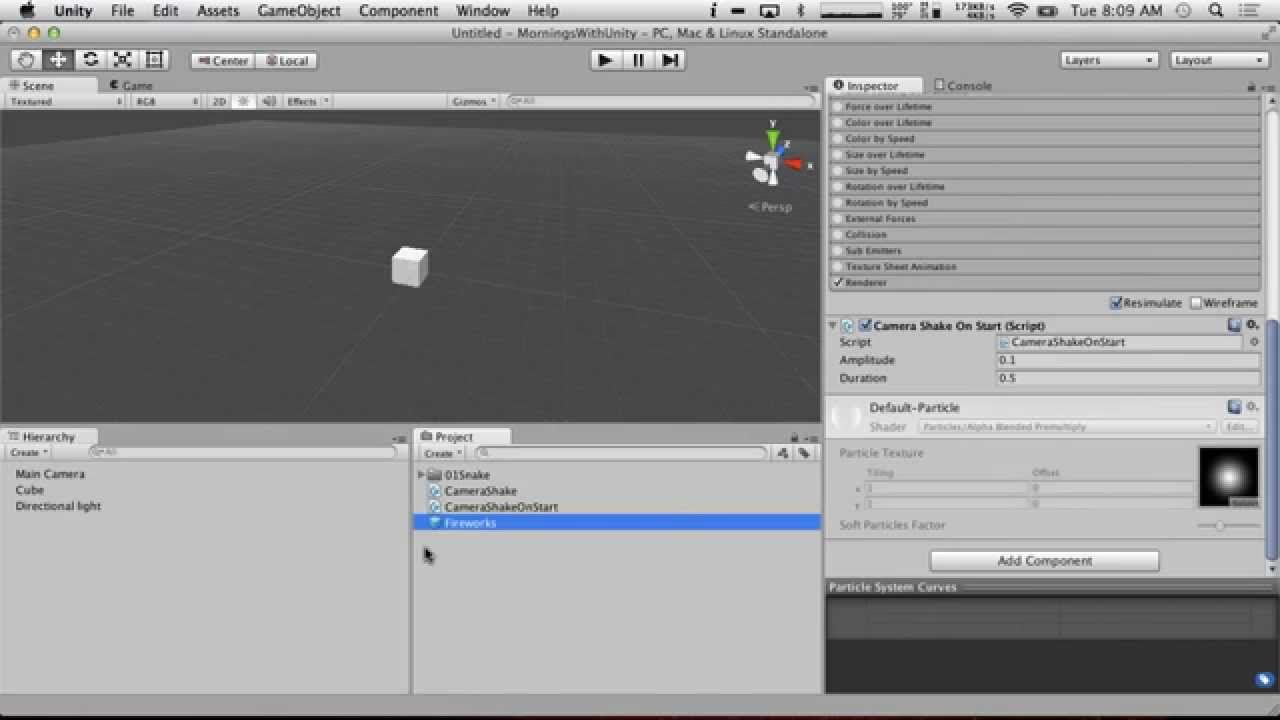 Breakfast With Unity Camera Shake Youtube
