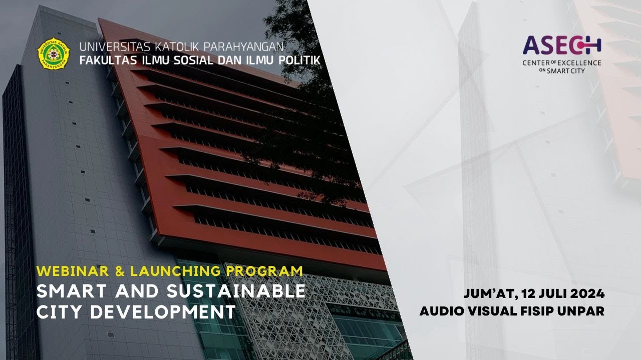 Seminar Smart And Sustainable City Development Youtube