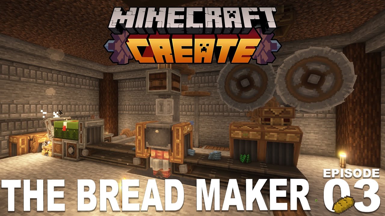Create Mod The Bread Maker 2000 Minecraft Create Mod Let S Play