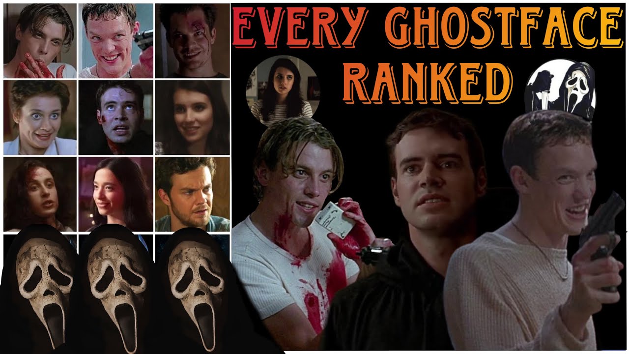 All 13 Ghostfaces Ranked Youtube