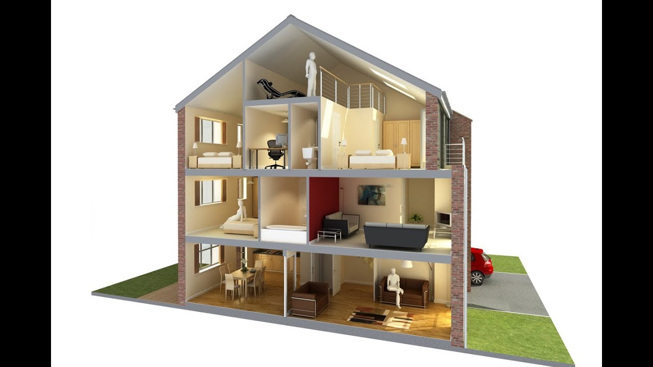 Building Revit 3d Section