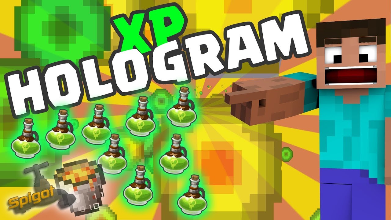 Minecraft Plugin Tutorial Xp Hologram Youtube