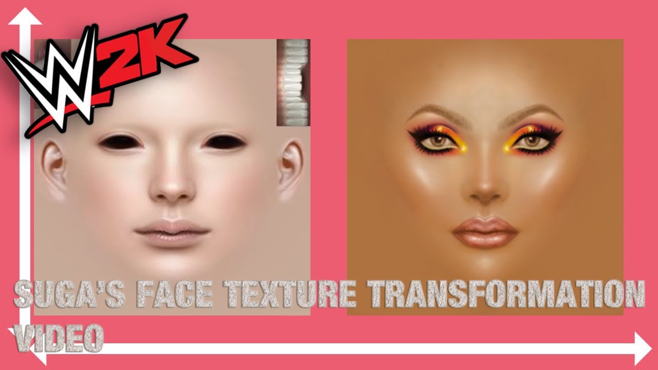Wwe2k19 Suga S Face Texture Transformation Video Youtube