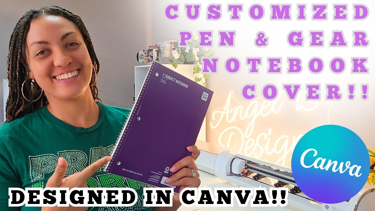 Let S Customize Some Pen Gear Notebook Covers Designed In Canva
