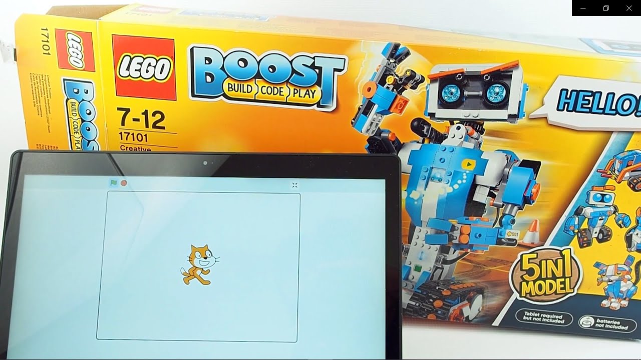 Programming Lego Boost With Scratch Youtube