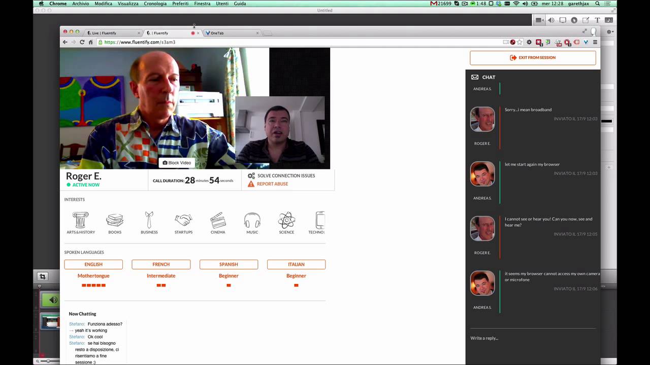 Fluentify Sessione Di Esempio Youtube