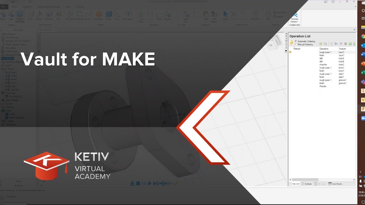 Vault For Make Ketiv Virtual Academy Youtube