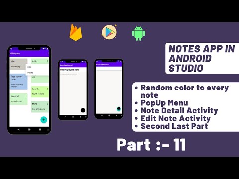 Notes App In Android Studio Android Studio Notes App Tutorial Part