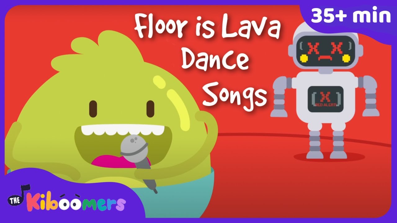Floor Is Lava Dance Party With The Kiboomers 35 Minutes Of Preschool