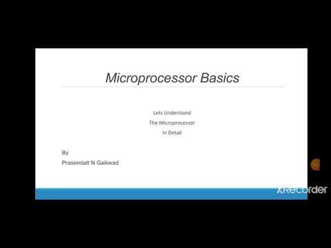 Microprocessor Basics Youtube
