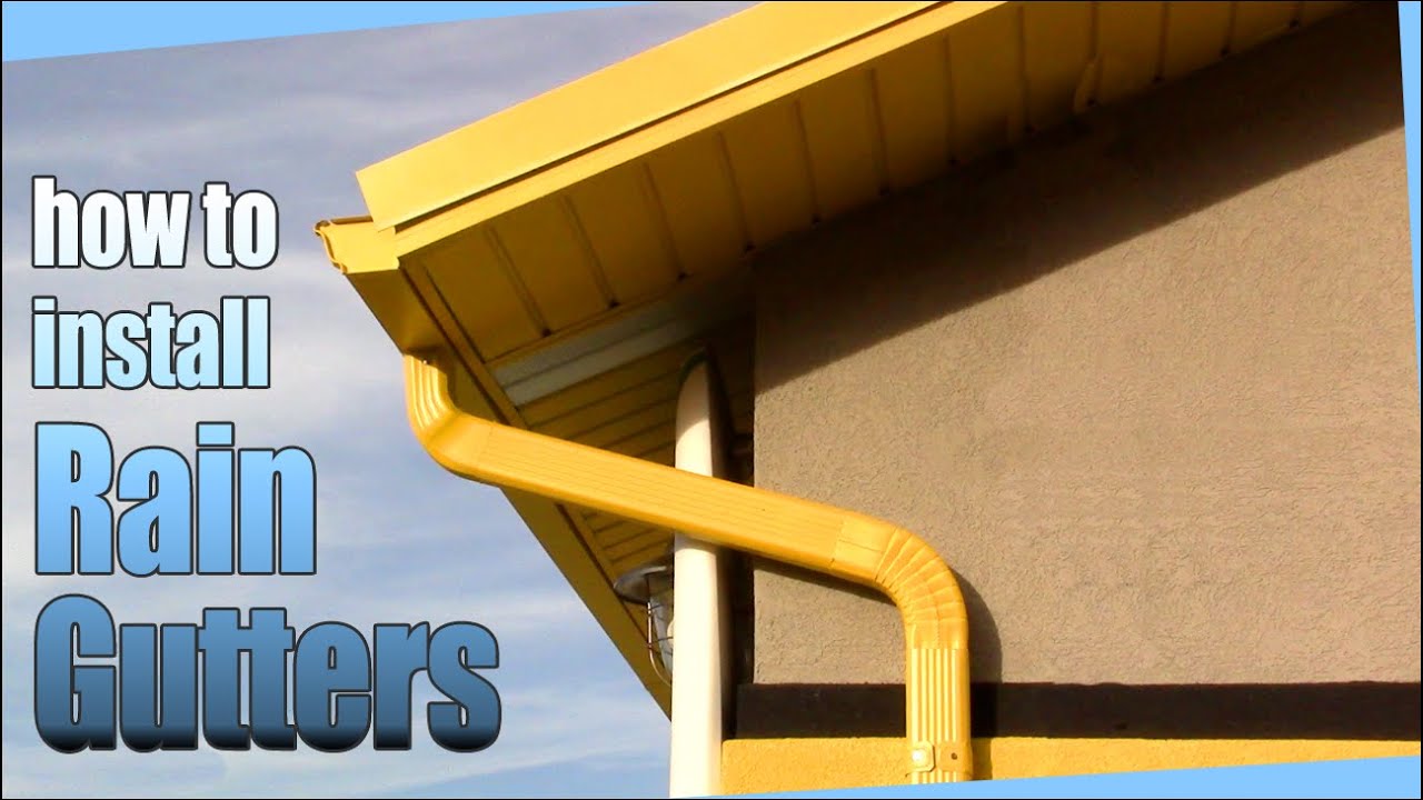 Diy Rain Gutters