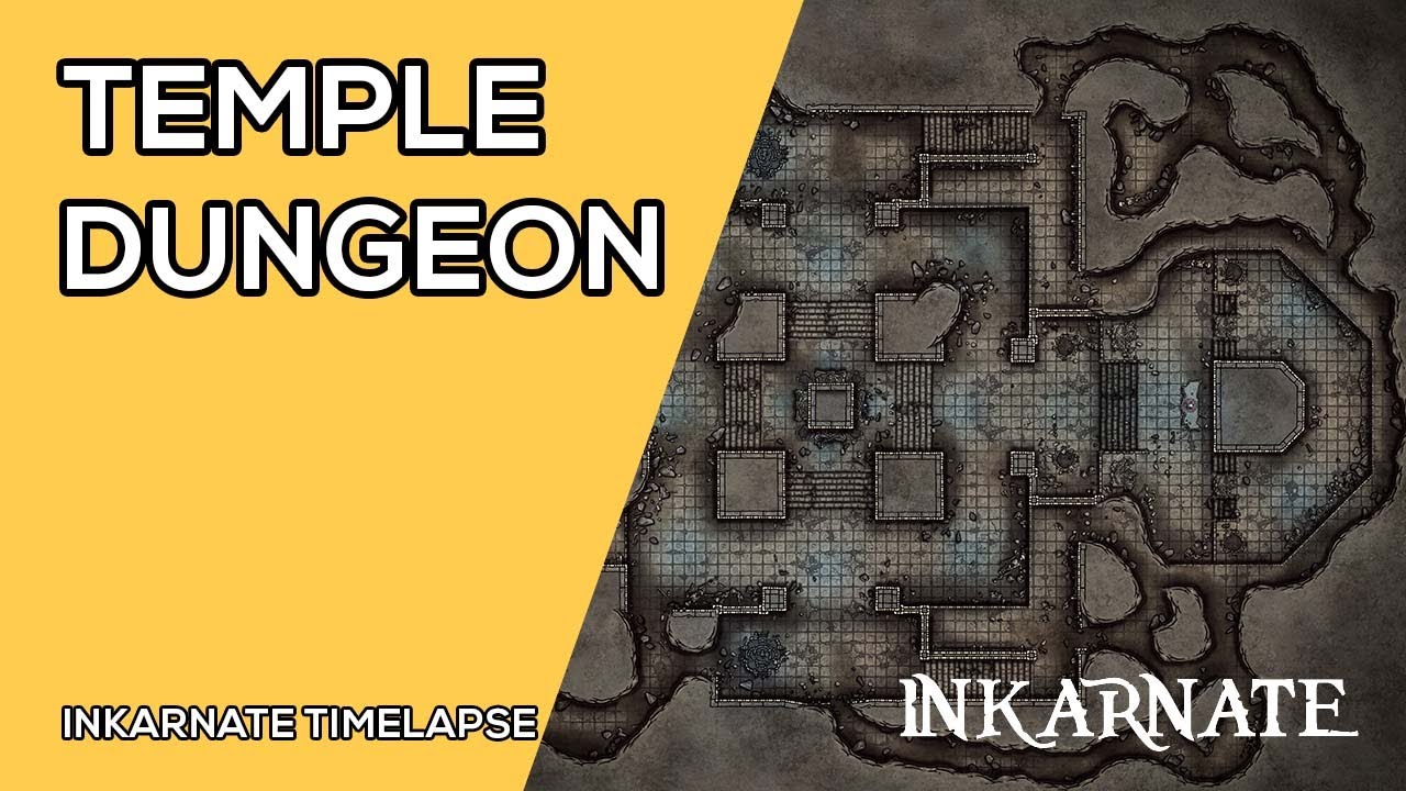Temple Dungeon Inkarnate Timelapse Youtube