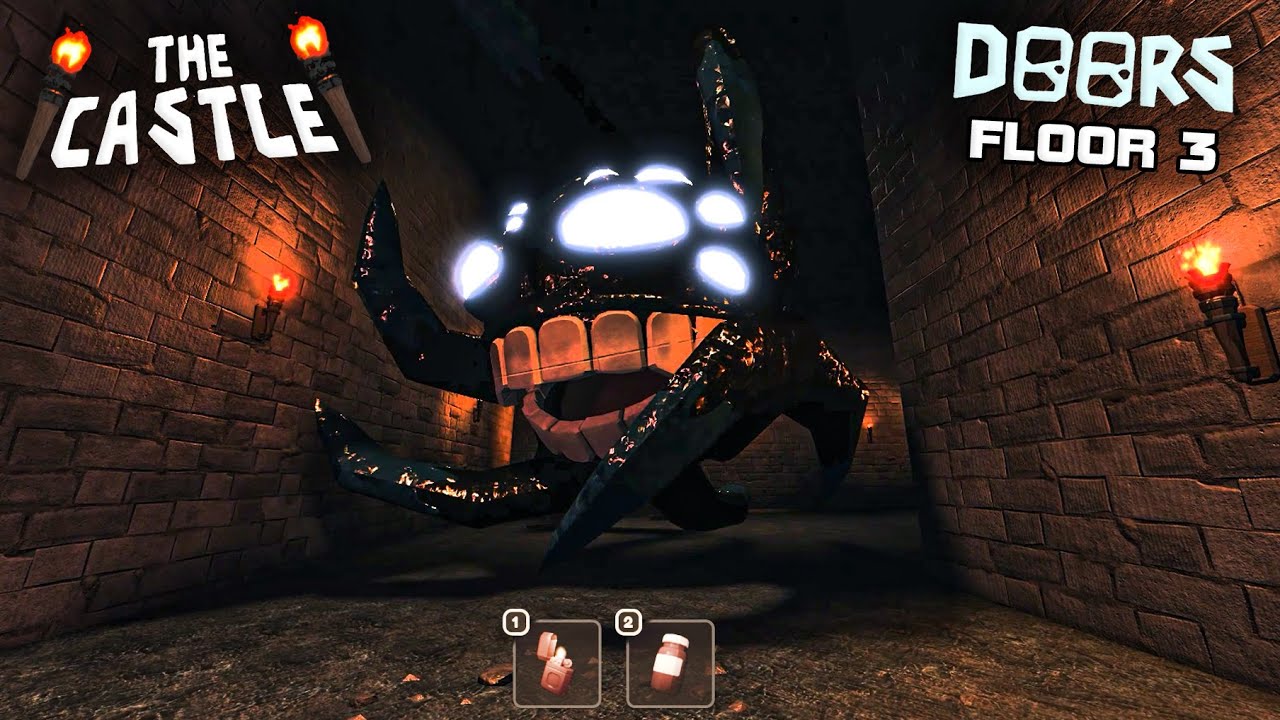 Doors Floor 3 The Castle Full Gameplay Youtube