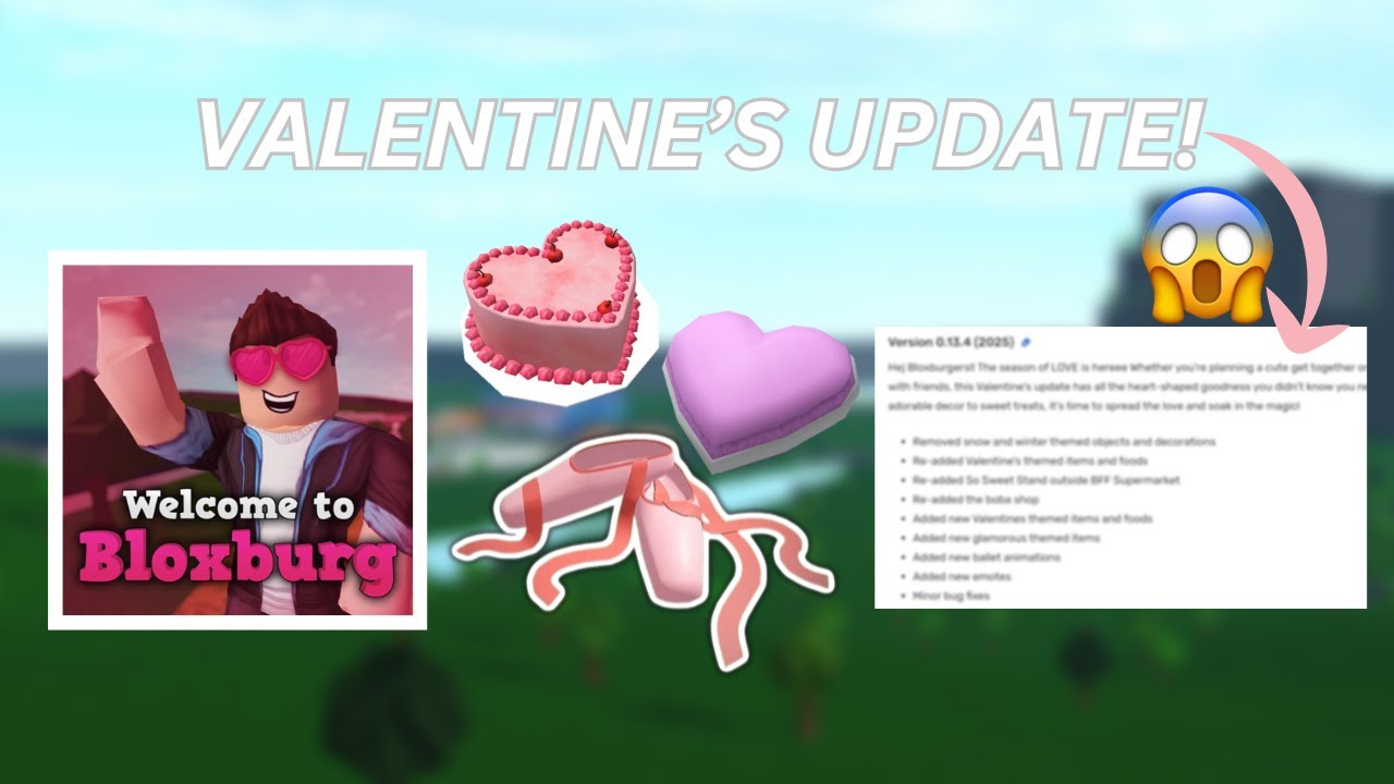 Bloxburg Valentine S Day Update 0 13 4 рџ ќ 2025 Youtube