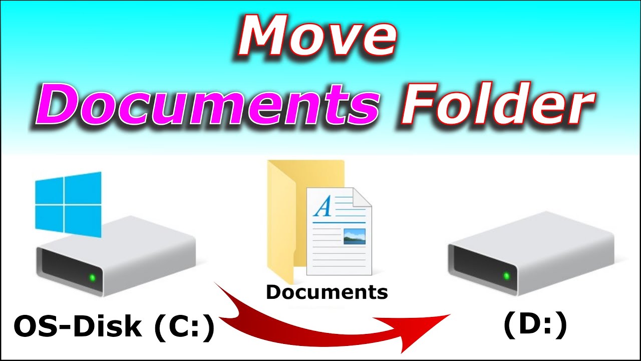 How To Move The Documents Folder In Windows The Right Way Youtube