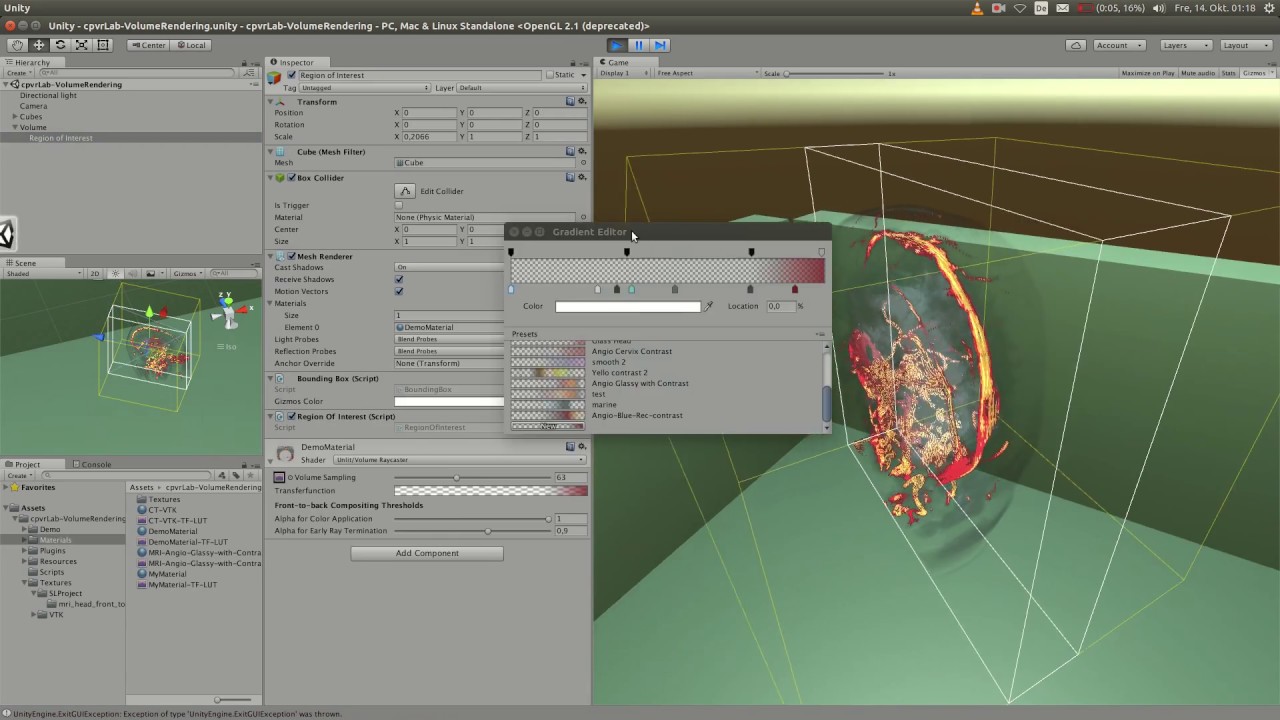 Volume Rendering In Unity 1 2 Youtube