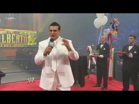 Alberto Del Rio Has A Fiesta For Rey Mysterio Jr Youtube