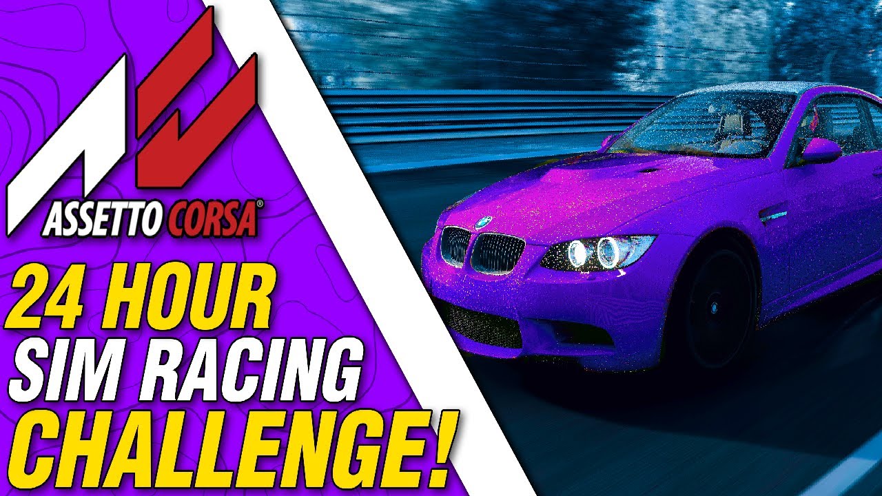 I Spent 24 Hours Sim Racing Challenge Youtube