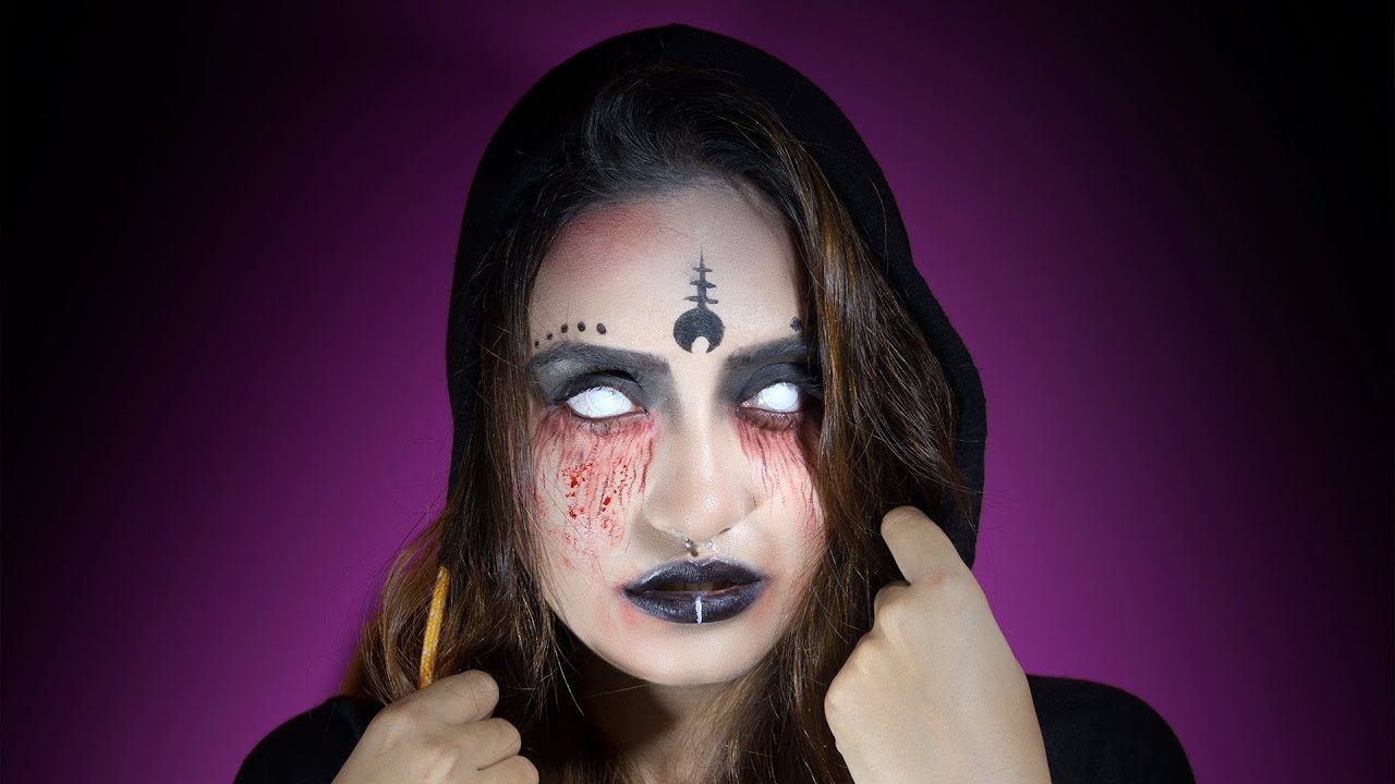 Gothic Witch I Halloween Makeup Tutorial Youtube