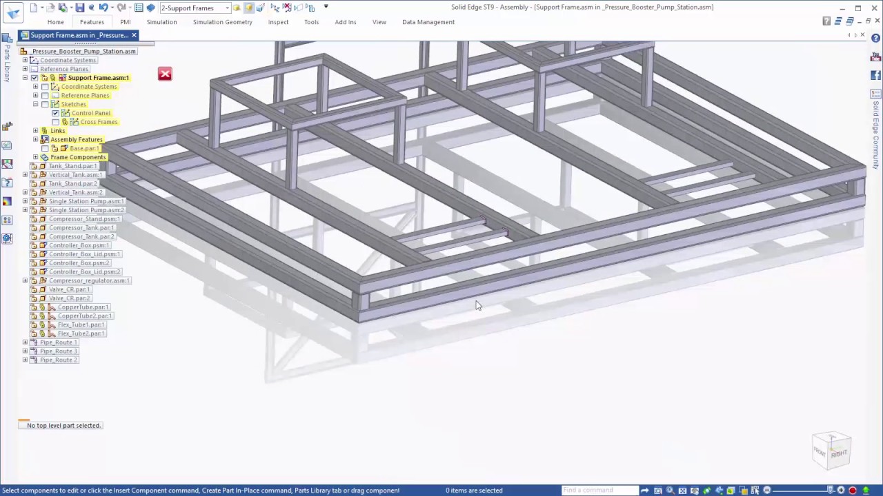 Solid Edge Frame Design Tutorial At Hugo Jenyns Blog