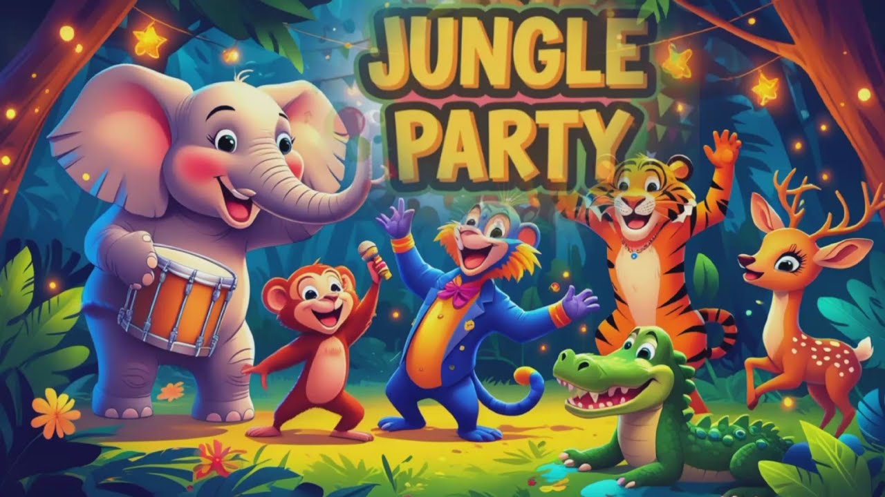 рџђї Jungle Party Songs Kids Animal Rhymes Fun Dance Youtube