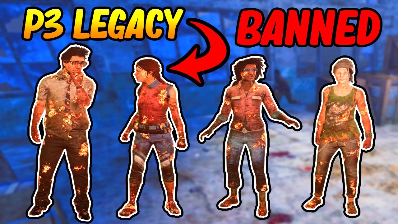 How I Lost All My Legacy Skins Dead By Daylight Youtube