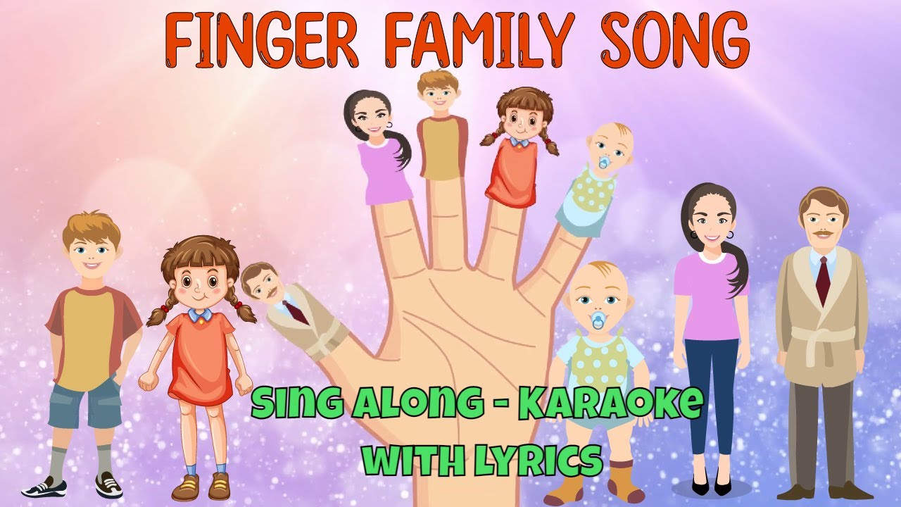 Finger Family Song Lyrics For Karaokeёяощ The Finger Family Song Youtube
