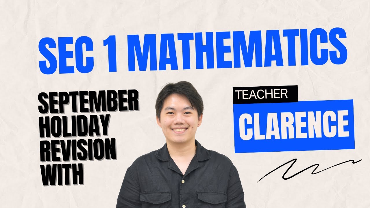 Sec 1 Math September Holiday Revision Class Youtube
