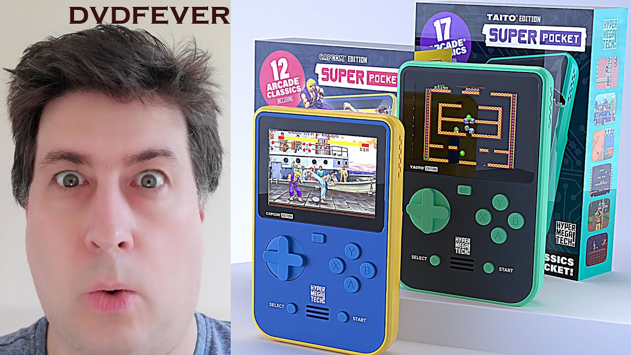 Hypermegatech Super Pocket Gaming Consoles Announced By Evercade