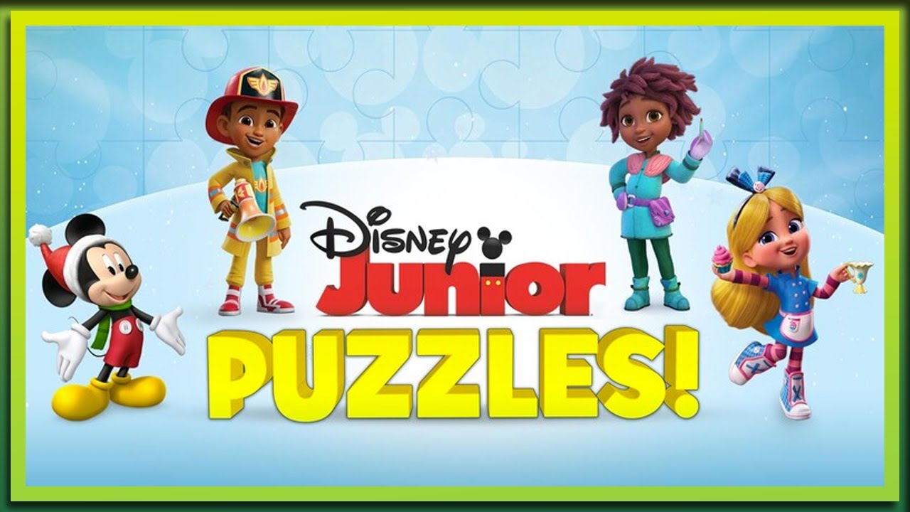 Disney Junior Puzzles Disneynow Youtube