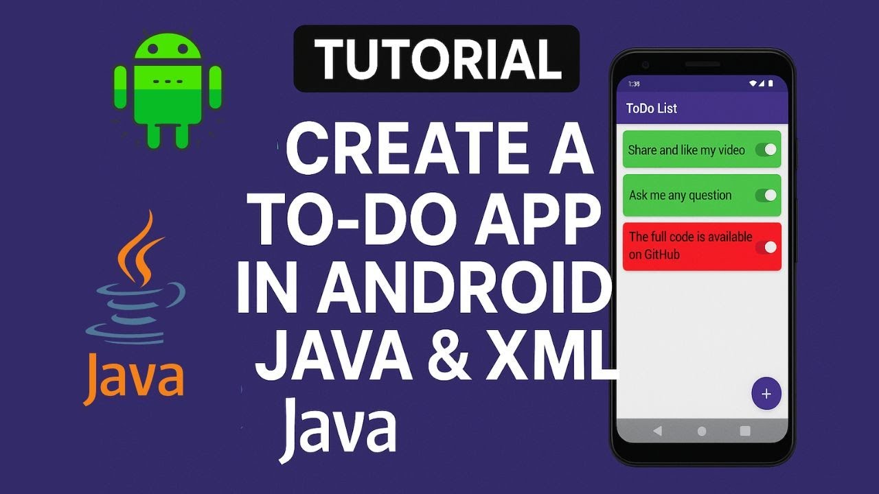Build A To Do App In Android Using Java Xml Recyclerview