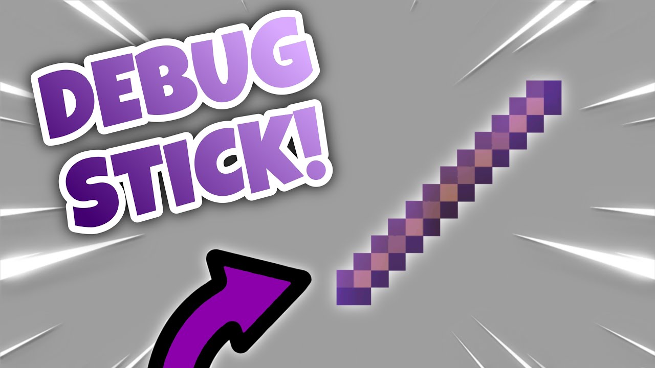 How To Get The Minecraft Debug Stick Youtube