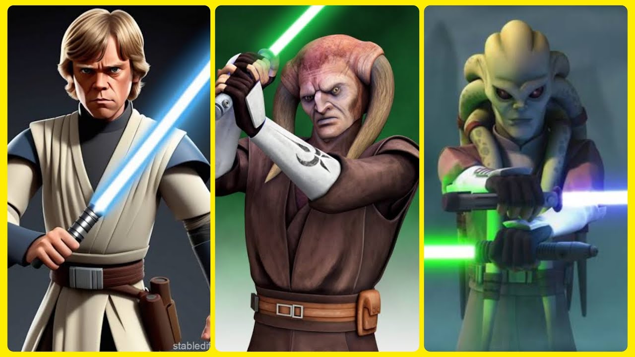 The Greatest Jedi Masters Who Were Just As Powerful As Yoda Star Wars