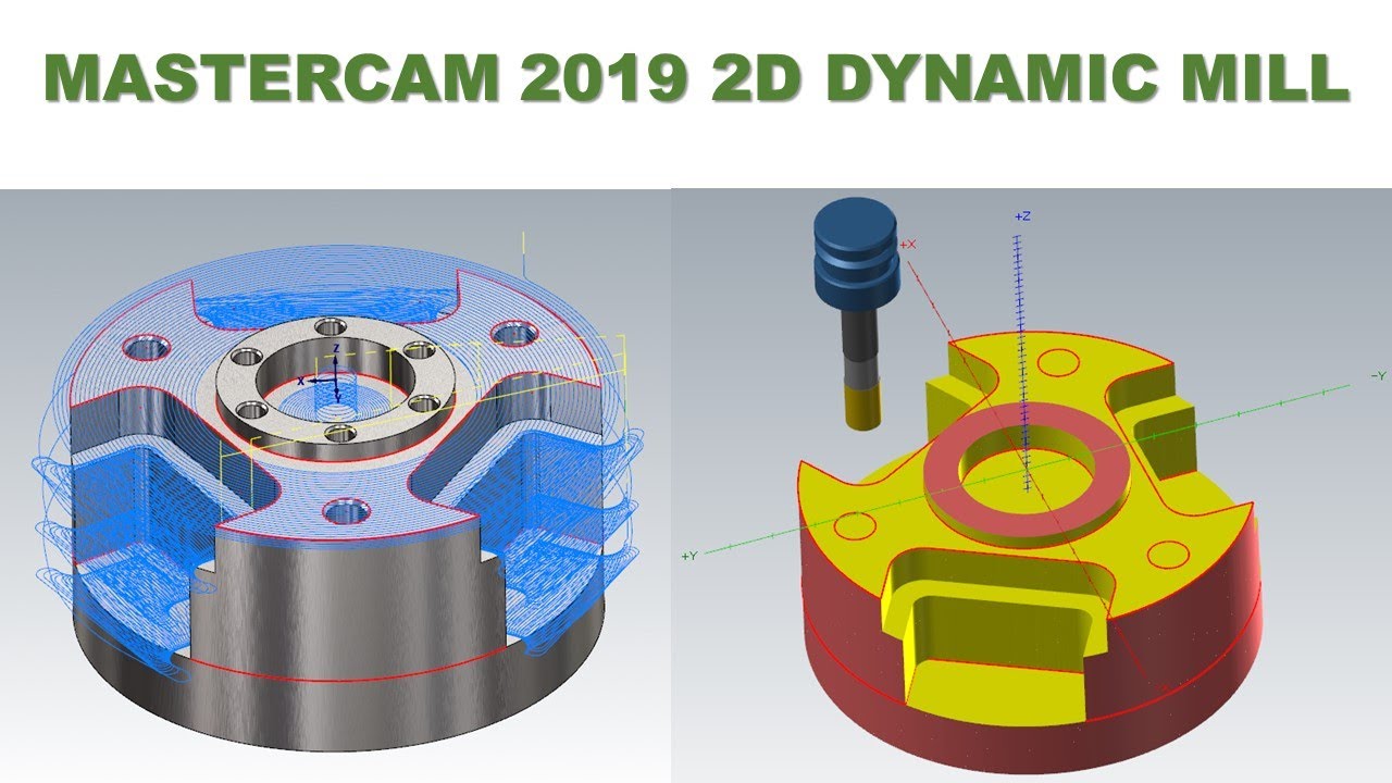 Dynamic Mill Mastercam Vseemerald