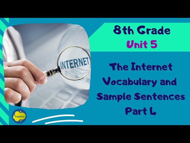 The Internet Vocabulary And Sample English Esl Video Lessons