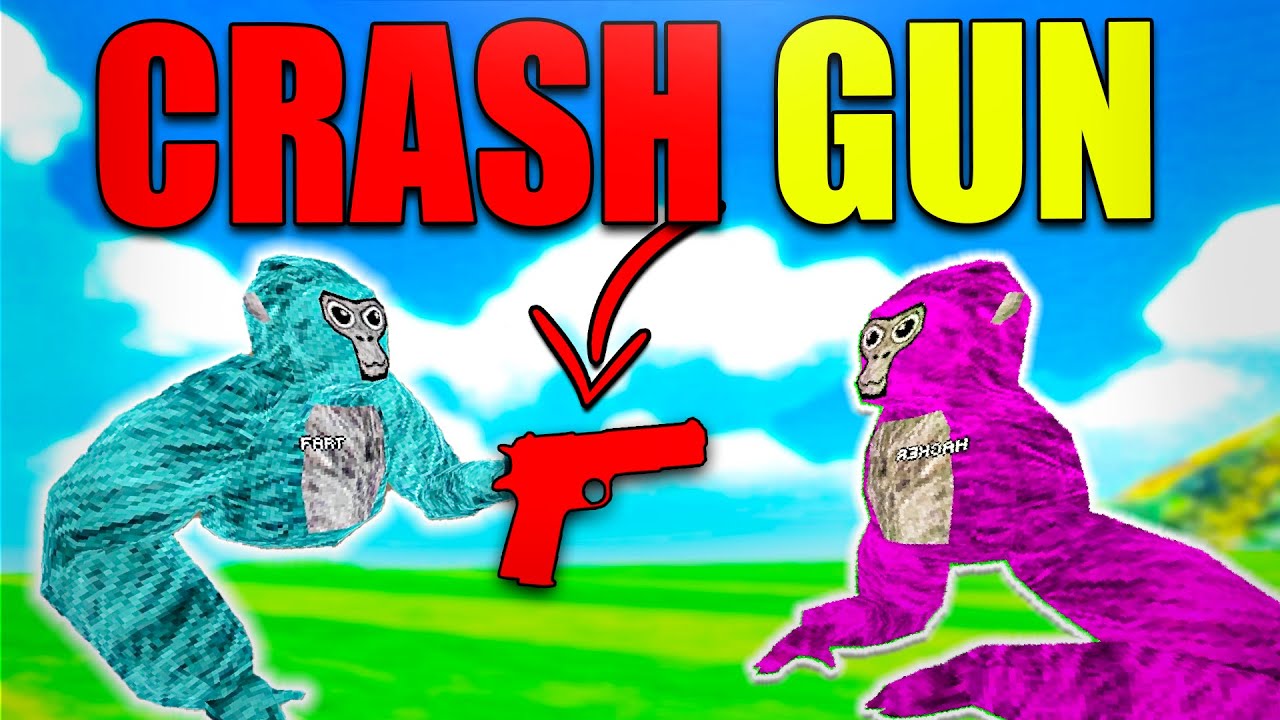Trolling With Crash Gun In Gorilla Tag Insane Mods Youtube