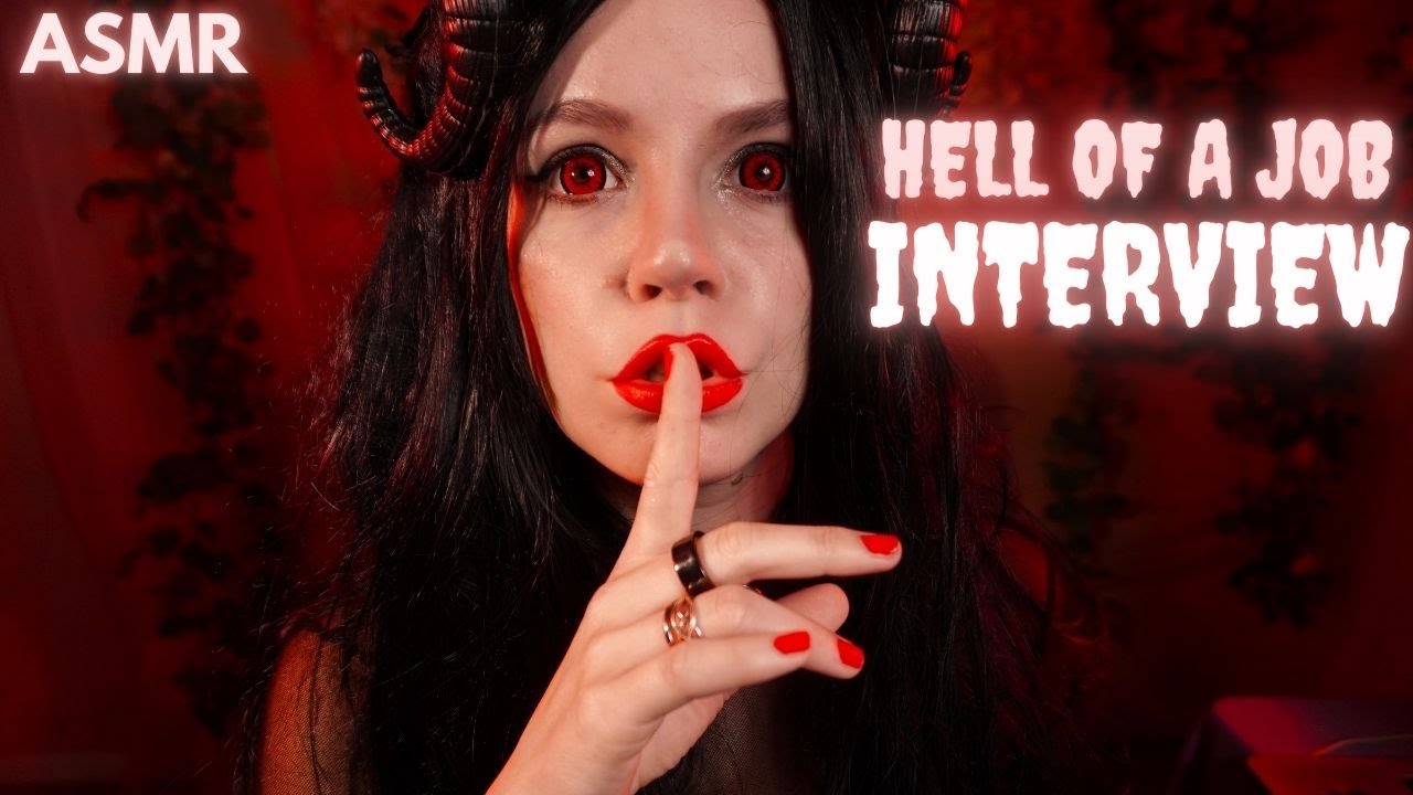 Asmr Hell Of A Job Interview Demon Roleplay Youtube