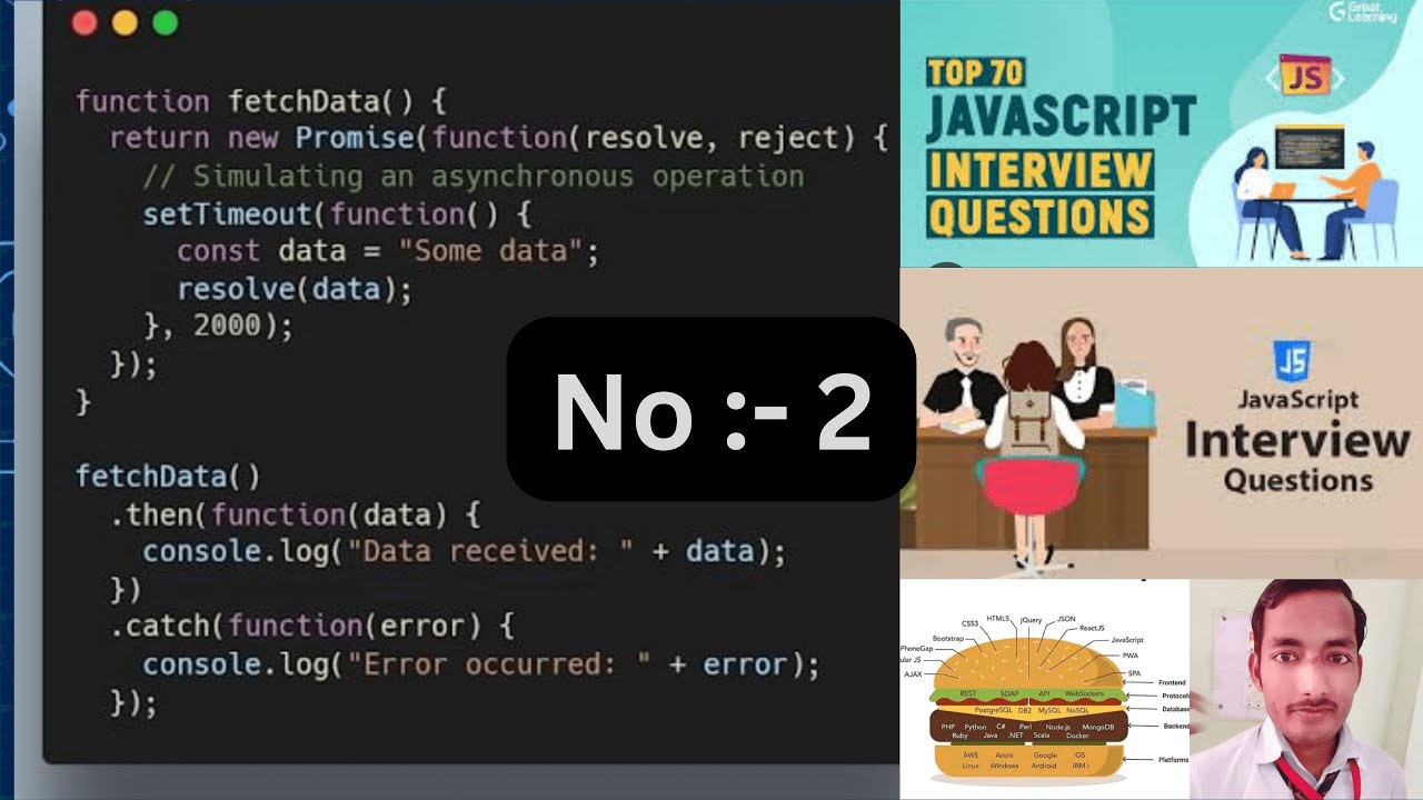 Javascript Interview Program Youtube